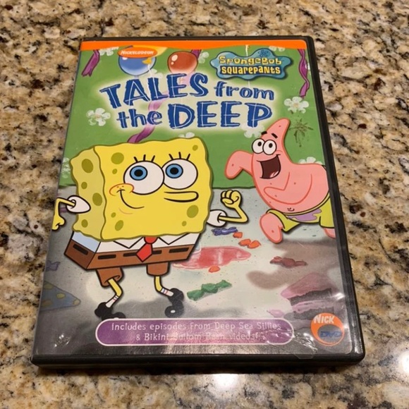Nickelodeon | Media | Spongebob Squarepants Tales From The Deep Dvd ...